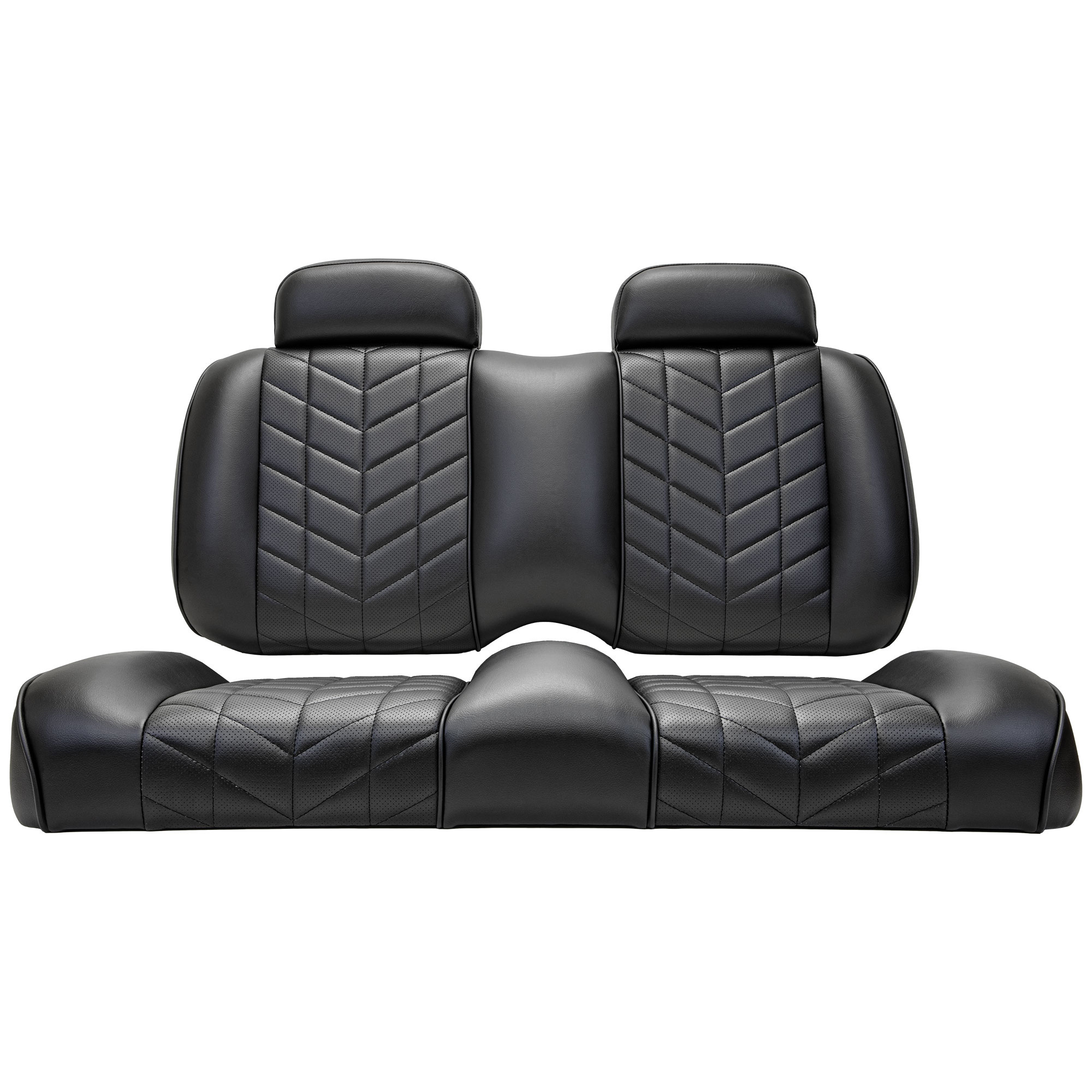 Aviator Black Front Seat Cushions for Yamaha Drive, Drive2, & ICON