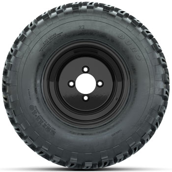 GTW Steel Black 10 in Wheels with 22x11-10 Duro Desert All-Terrain ...